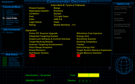 F5 page (commander "jameson": details) - Elite Wiki