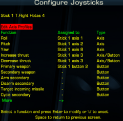 Joysticks: Guide to Setting Up - Elite Wiki